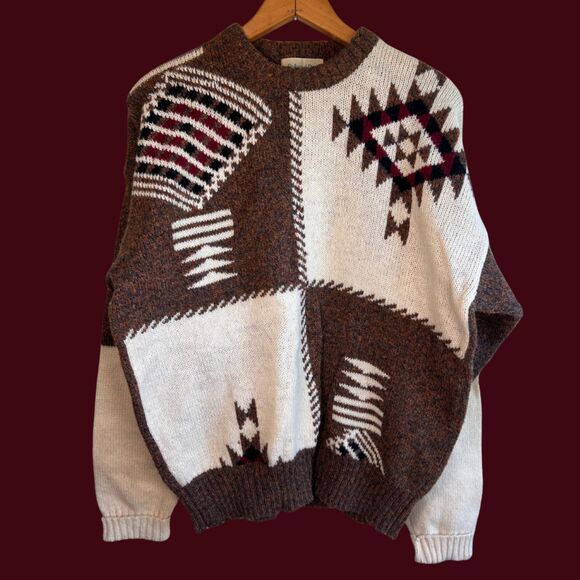 St. John's Bay | Sweaters | Vintage St Johns Bay Aztec Southwest ...